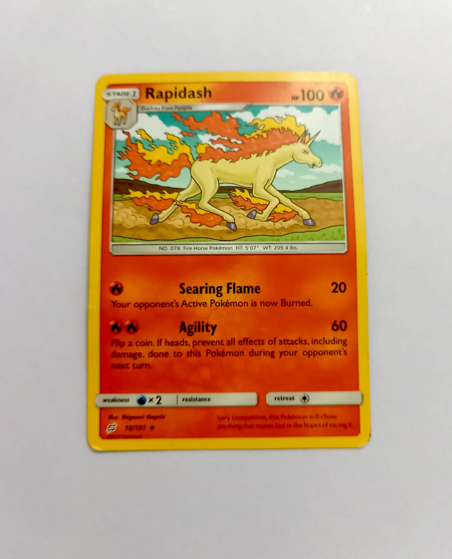 Rapidash - Golden Card